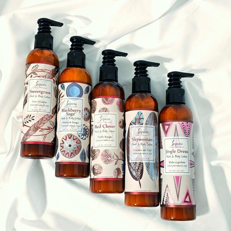 5 Large Lotion Bundle – Sequoia Proudly Indigenous