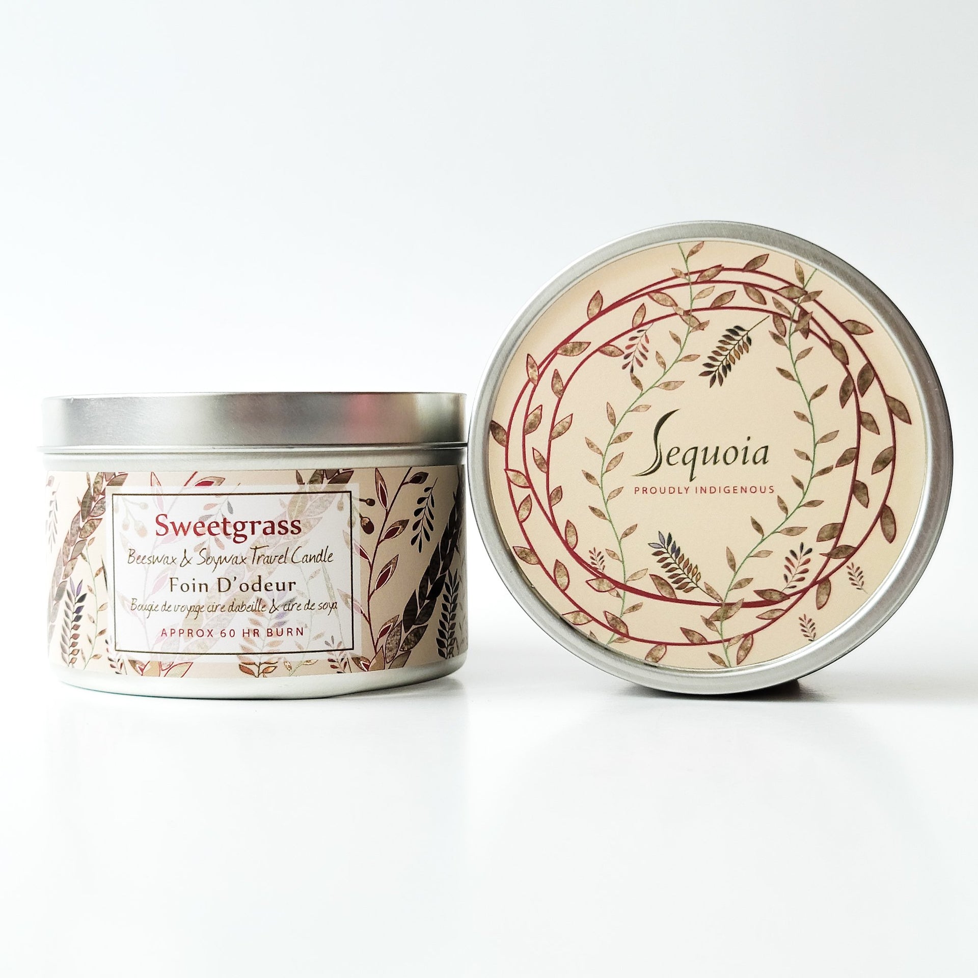 Sweetgrass Candle – Sequoia Proudly Indigenous