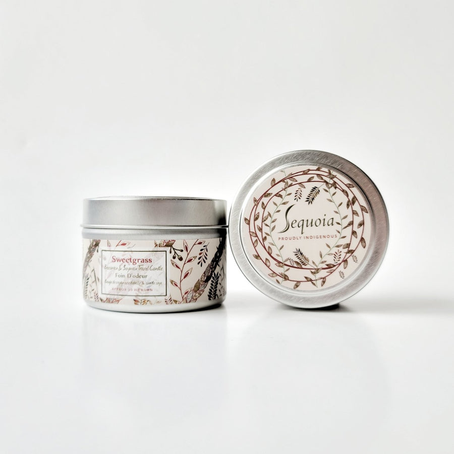 Sweetgrass Candle – Sequoia Proudly Indigenous