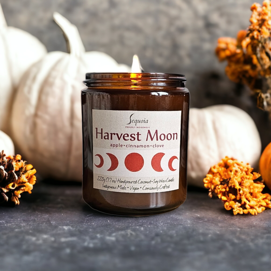 Amber Glass Candles – Sequoia Proudly Indigenous