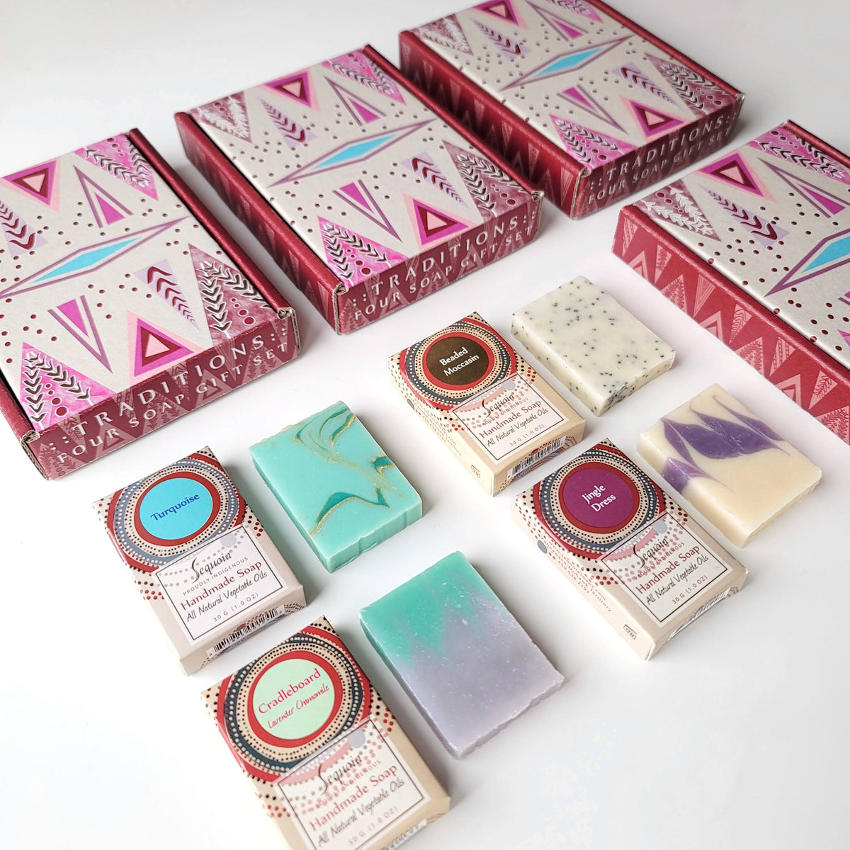 Traditions Four Soap Gift Set – Sequoia Proudly Indigenous